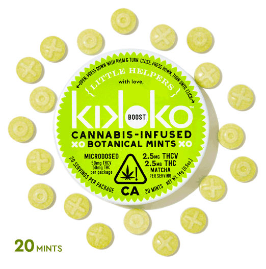 KIKOKO - KIKOKO | BOOST (S) | 1:1 THC 50MG/THCV 50MG | 20PK